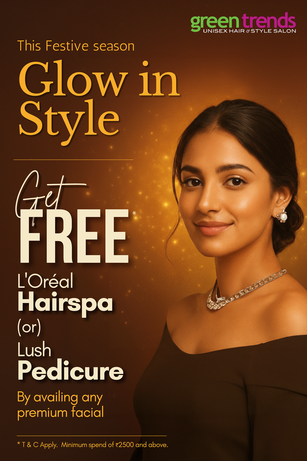 Glow in Style: Festive Beauty Offers at Green Trends